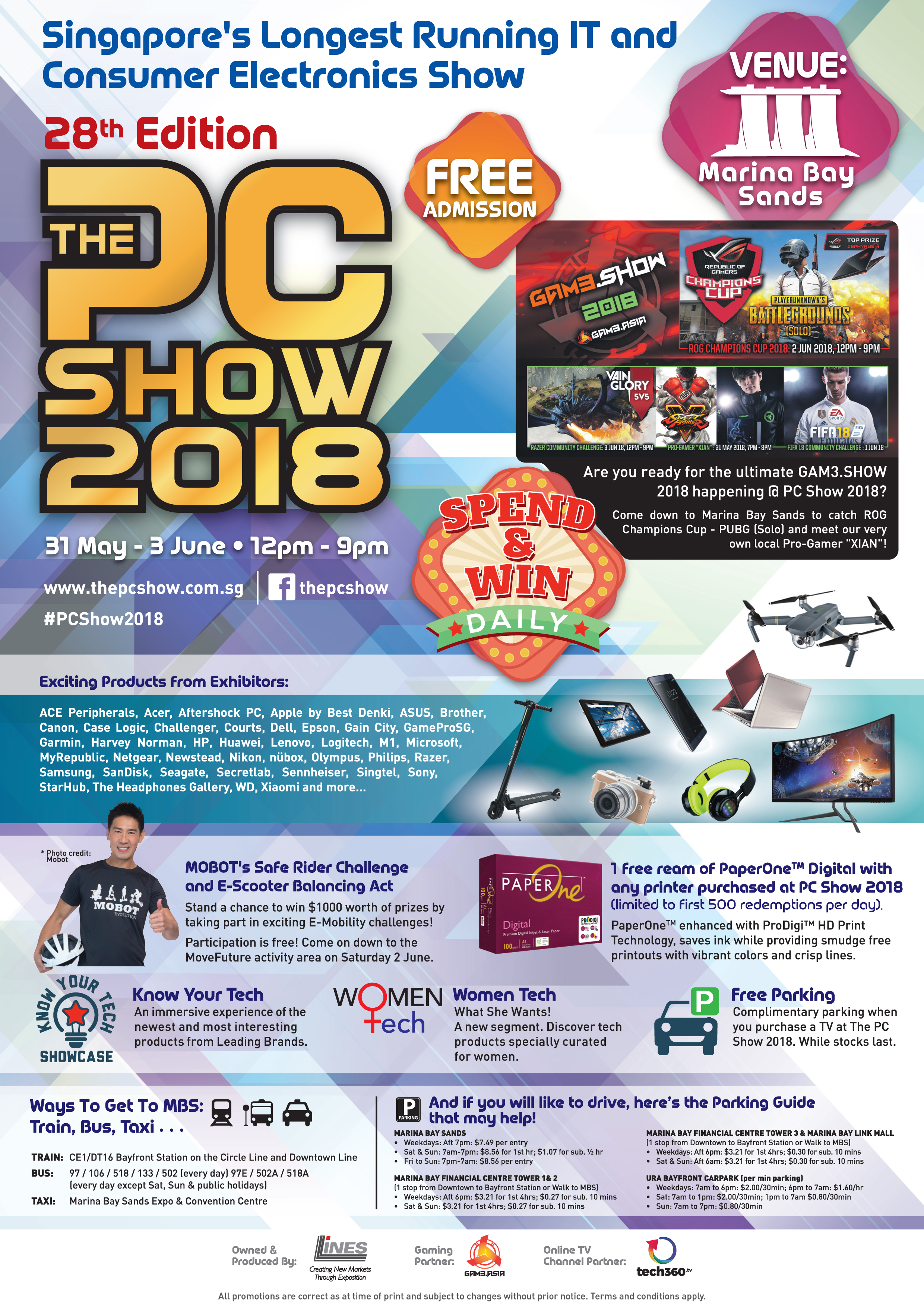 PC Show 2018 Flyer - The PC Show 2020